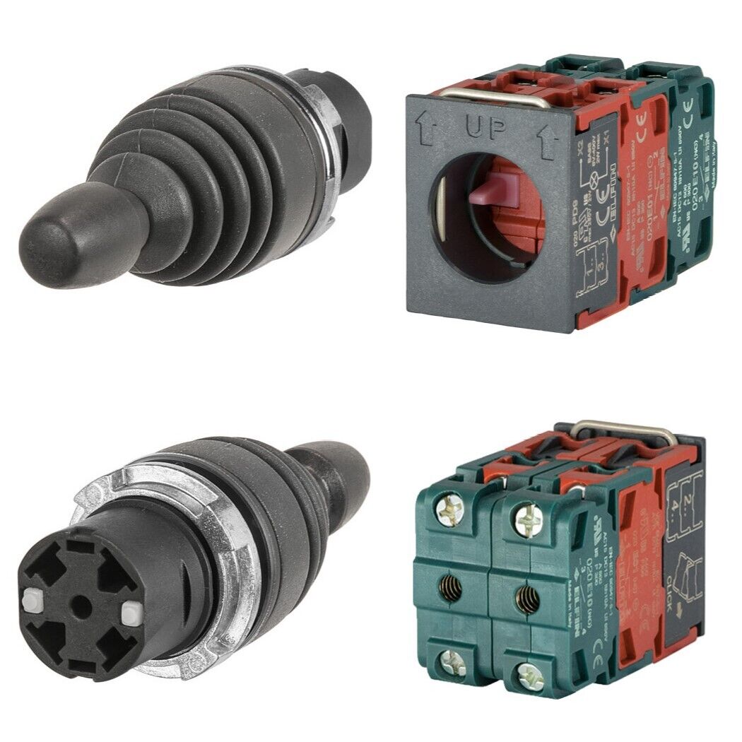 4-Position Control Joystick Switch Maintained and Spring Return 2NO+2NC ...