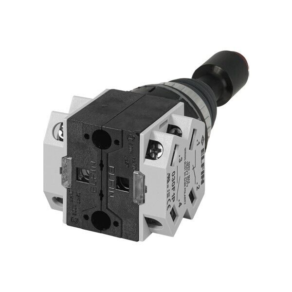 4-Position Control Joystick Switch w/ Safety Interlock Spring Return 2 ...