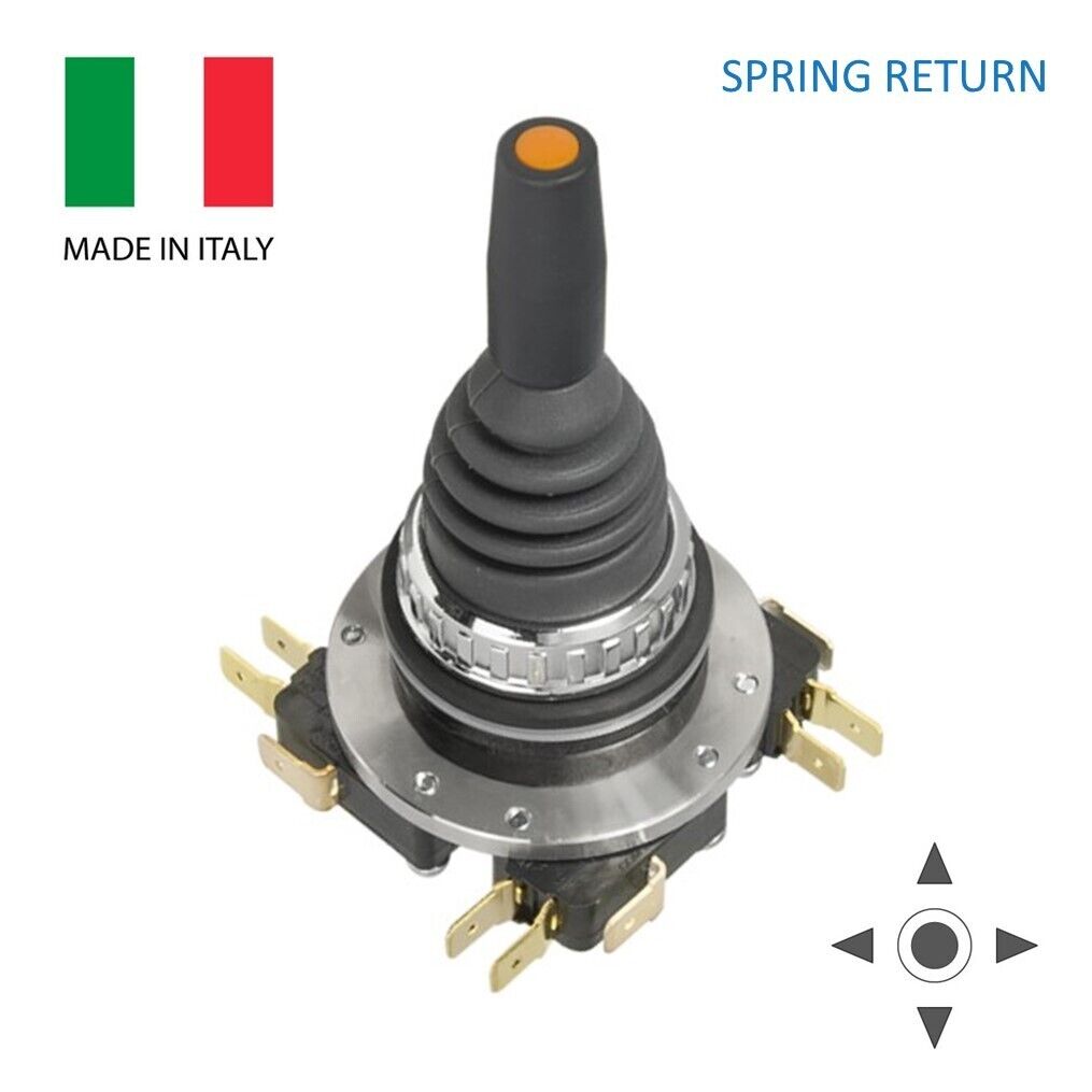 New Elfin 4-Position Control Joystick Switch, 4 Spring Return 4 N.O.+4 ...