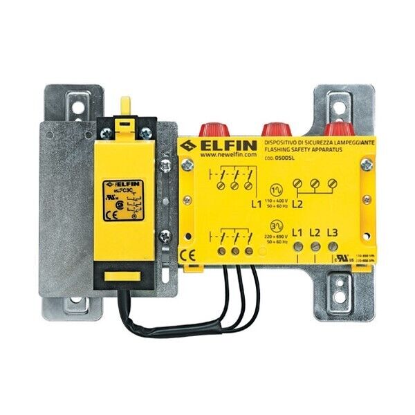 New Elfin Three-Phase Flashing Safety Device with DIN Plate 220-690V ...
