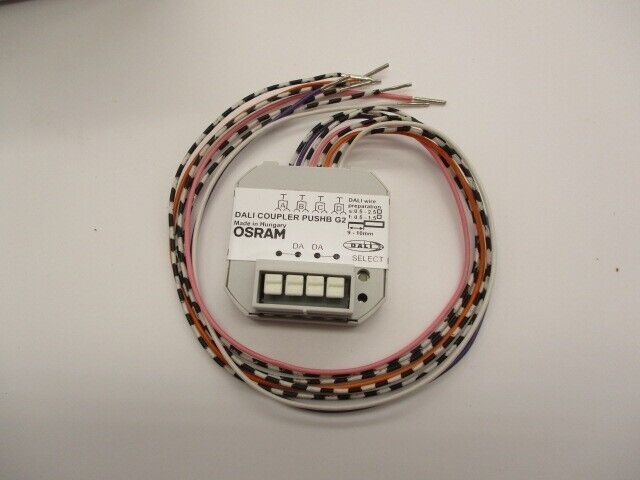 OSRAM DALI Pushbutton Coupler G2 with 4 Floating Inputs - sensors-trade