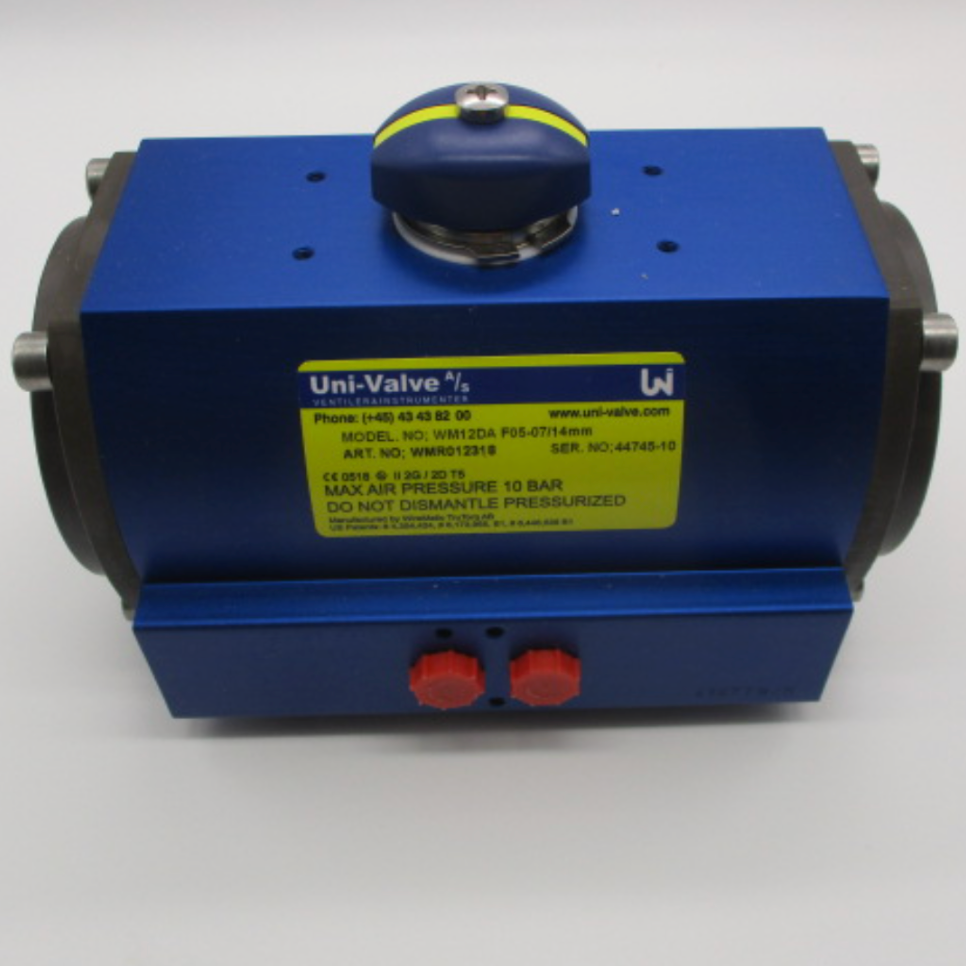 Uni-Valve Pneumatic Actuator Mod. No: WM12DA F05-07/14mm WMR012318 ...