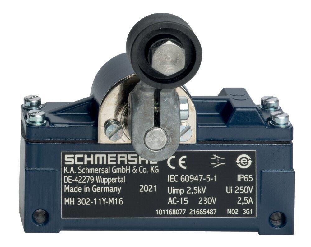Schmersal Micro Switch With Roller MH 302-11Y-M16, 101168077 - sensors ...